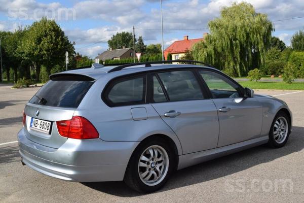 Blue BMW 320 2009 in Bauska, with an engine capacity of 2.00 L and mileage of 290 thousand km for 5099 €, photo 5 on AUTOMOTO.COM.LV