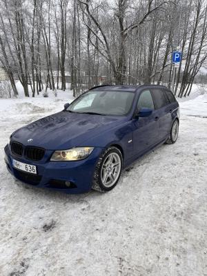 Blue BMW 320 2010 in Bauska, with an engine capacity of 2.00 L and mileage of 295 thousand km for 6500 €, photo  on AUTOMOTO.COM.LV