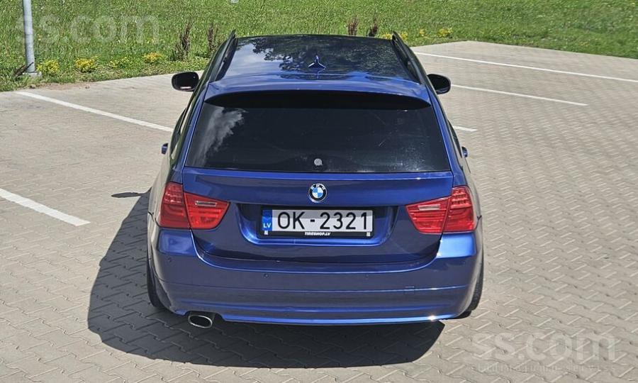 Blue BMW 320 2010 in Jekabpils, with an engine capacity of 2.00 L and mileage of 450 thousand km for 3900 €, photo 8 on AUTOMOTO.COM.LV