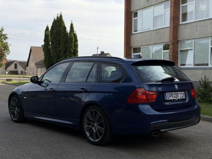 Blue BMW 320 2010 in Rokiskis, with an engine capacity of 2.00 L and mileage of 370 thousand km for 4750 €, photo 6 on AUTOMOTO.COM.LV