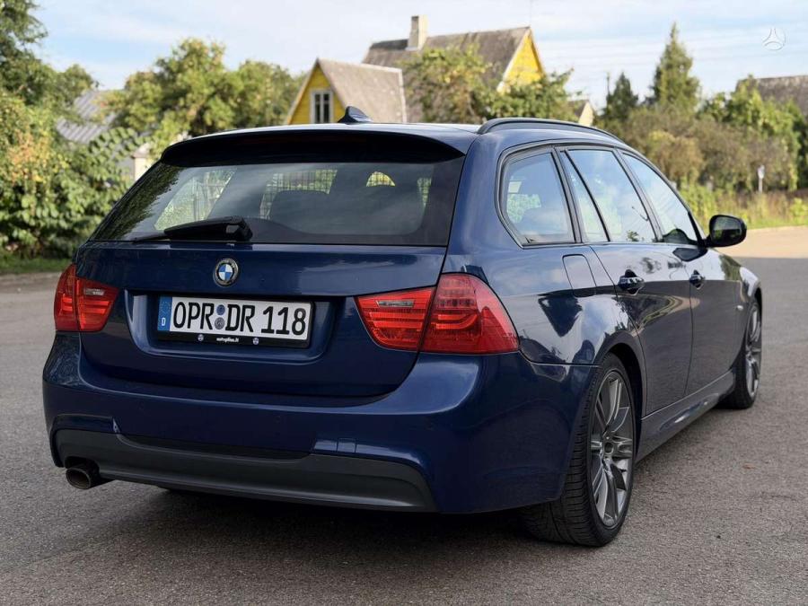 Blue BMW 320 2010 in Rokiskis, with an engine capacity of 2.00 L and mileage of 370 thousand km for 4750 €, photo 8 on AUTOMOTO.COM.LV