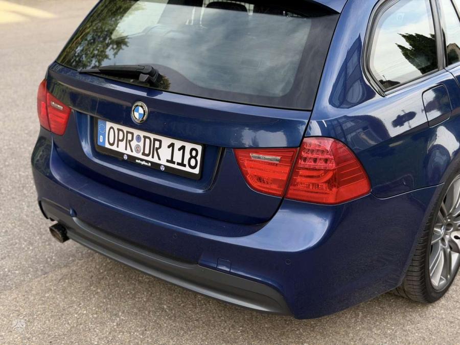 Blue BMW 320 2010 in Rokiskis, with an engine capacity of 2.00 L and mileage of 370 thousand km for 4750 €, photo 14 on AUTOMOTO.COM.LV