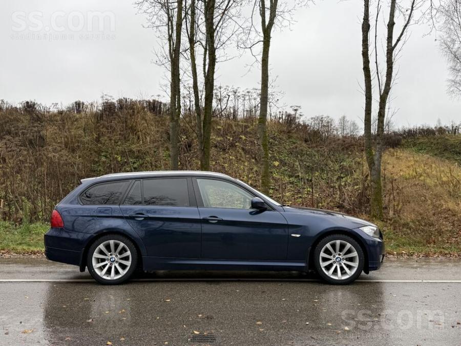 Blue BMW 320 2011 in Valmiera, with an engine capacity of 2.00 L and mileage of 284 thousand km for 5687 €, photo 4 on AUTOMOTO.COM.LV