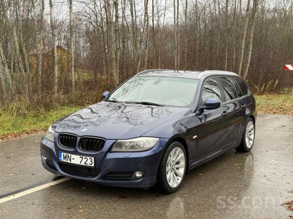 Blue BMW 320 2011 in Valmiera, with an engine capacity of 2.00 L and mileage of 283 thousand km for 5808 €, photo 7 on AUTOMOTO.COM.LV