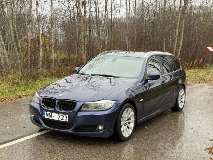 Blue BMW 320 2011 in Valmiera, with an engine capacity of 2.00 L and mileage of 284 thousand km for 5687 €, photo 7 on AUTOMOTO.COM.LV