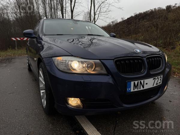 Blue BMW 320 2011 in Valmiera, with an engine capacity of 2.00 L and mileage of 283 thousand km for 5808 €, photo 8 on AUTOMOTO.COM.LV