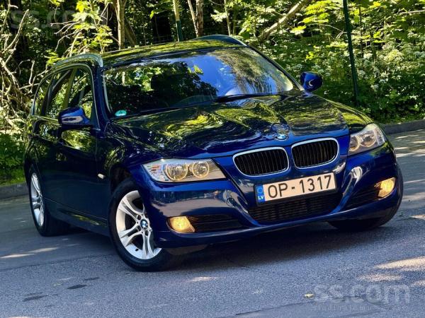 Blue BMW 320 2011 in Riga, with an engine capacity of 2.00 L and mileage of 270 thousand km for 4170 €, photo 1 on AUTOMOTO.COM.LV