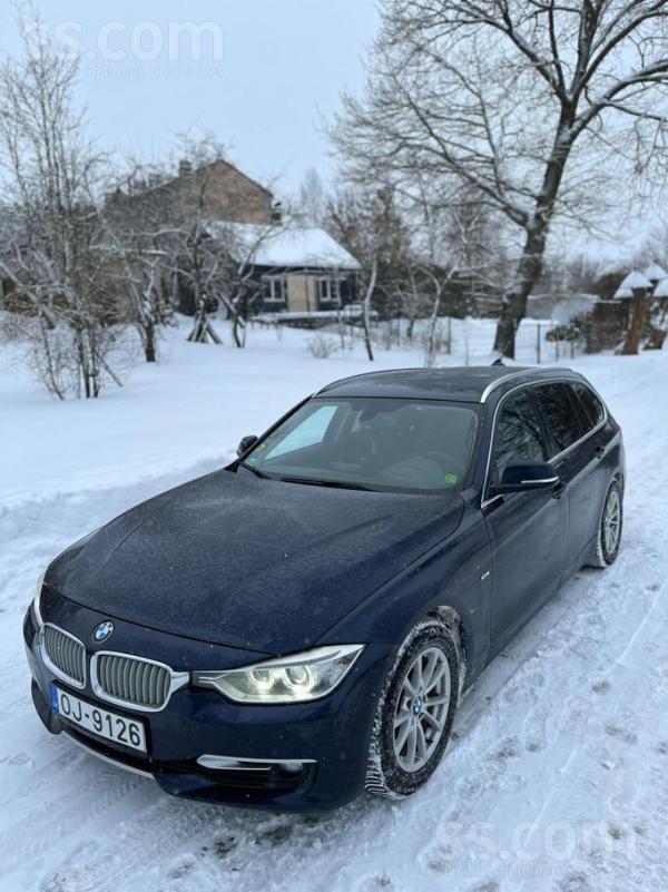 Blue BMW 320 2012 in Riga, with an engine capacity of 2.00 L and mileage of 351 thousand km for 7499 €, photo 1 on AUTOMOTO.COM.LV