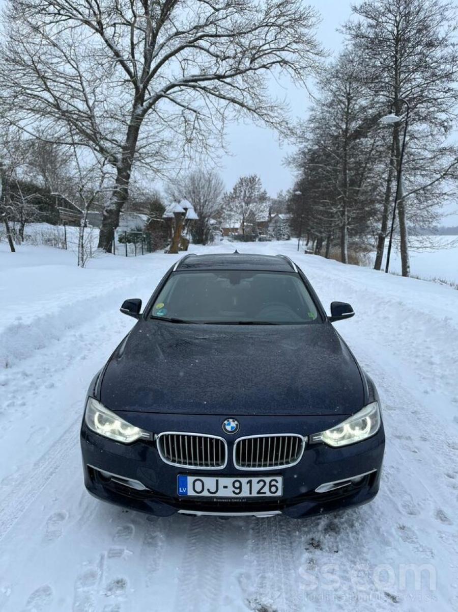 Blue BMW 320 2012 in Riga, with an engine capacity of 2.00 L and mileage of 351 thousand km for 7499 €, photo 2 on AUTOMOTO.COM.LV