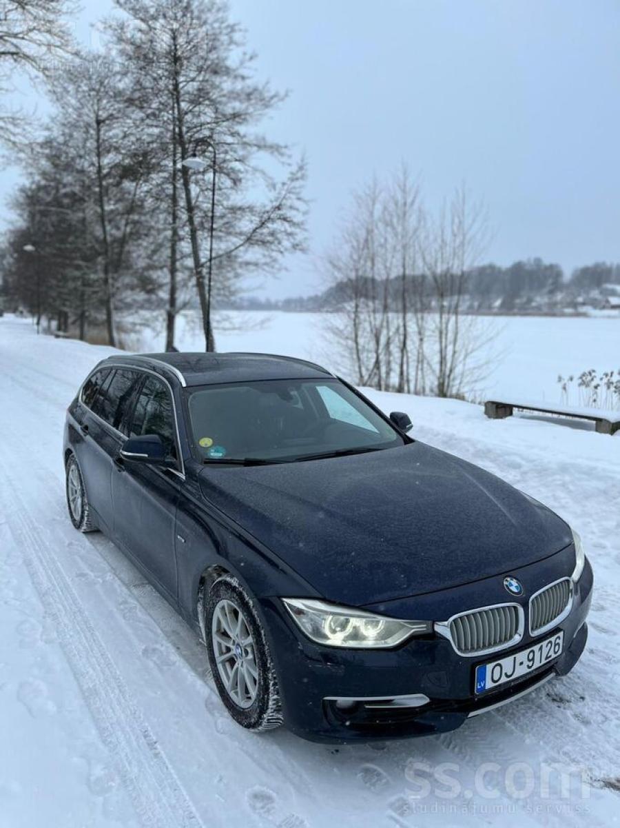 Blue BMW 320 2012 in Riga, with an engine capacity of 2.00 L and mileage of 351 thousand km for 7499 €, photo 3 on AUTOMOTO.COM.LV