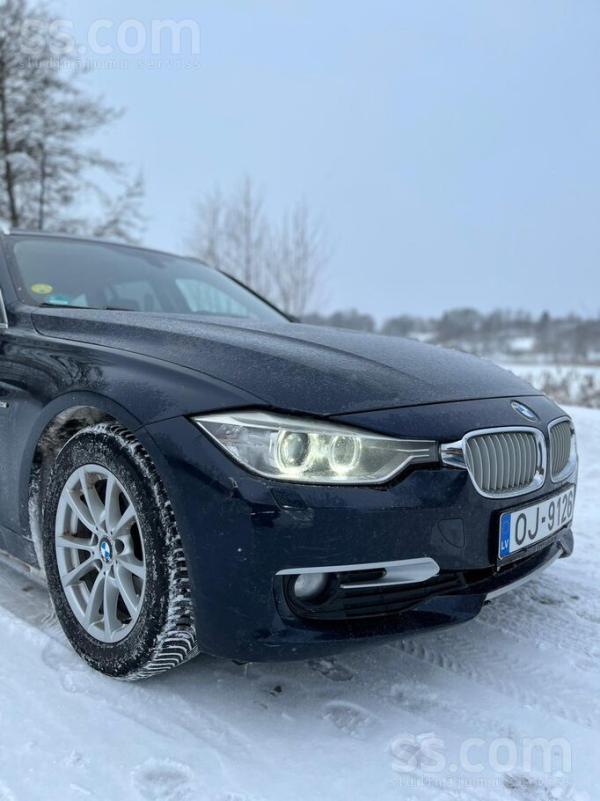 Blue BMW 320 2012 in Riga, with an engine capacity of 2.00 L and mileage of 351 thousand km for 7499 €, photo 5 on AUTOMOTO.COM.LV