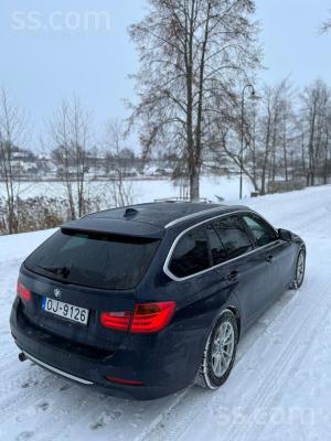 Blue BMW 320 2012 in Riga, with an engine capacity of 2.00 L and mileage of 351 thousand km for 7499 €, photo 6 on AUTOMOTO.COM.LV