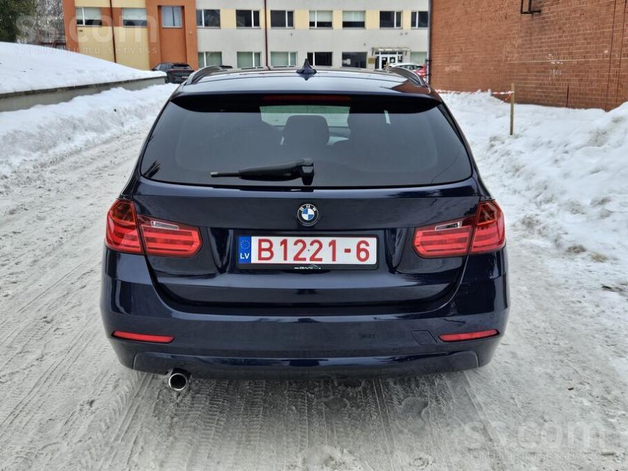 Blue BMW 320 2012 in Jekabpils, with an engine capacity of 2.00 L and mileage of 241 thousand km for 7390 €, photo 9 on AUTOMOTO.COM.LV