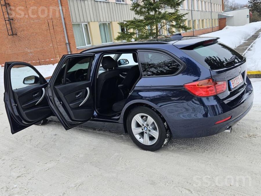 Blue BMW 320 2012 in Jekabpils, with an engine capacity of 2.00 L and mileage of 241 thousand km for 7390 €, photo 18 on AUTOMOTO.COM.LV