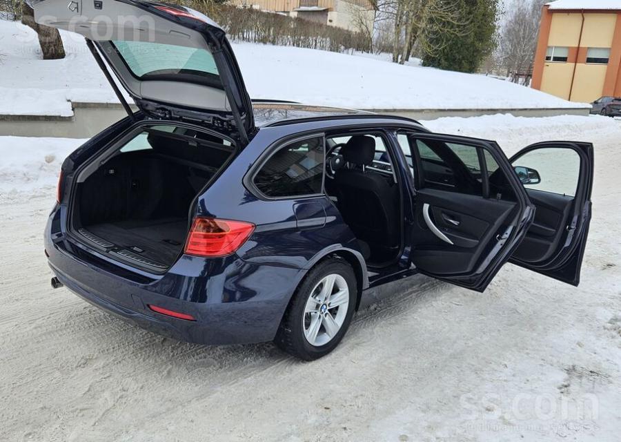 Blue BMW 320 2012 in Jekabpils, with an engine capacity of 2.00 L and mileage of 241 thousand km for 7390 €, photo 26 on AUTOMOTO.COM.LV