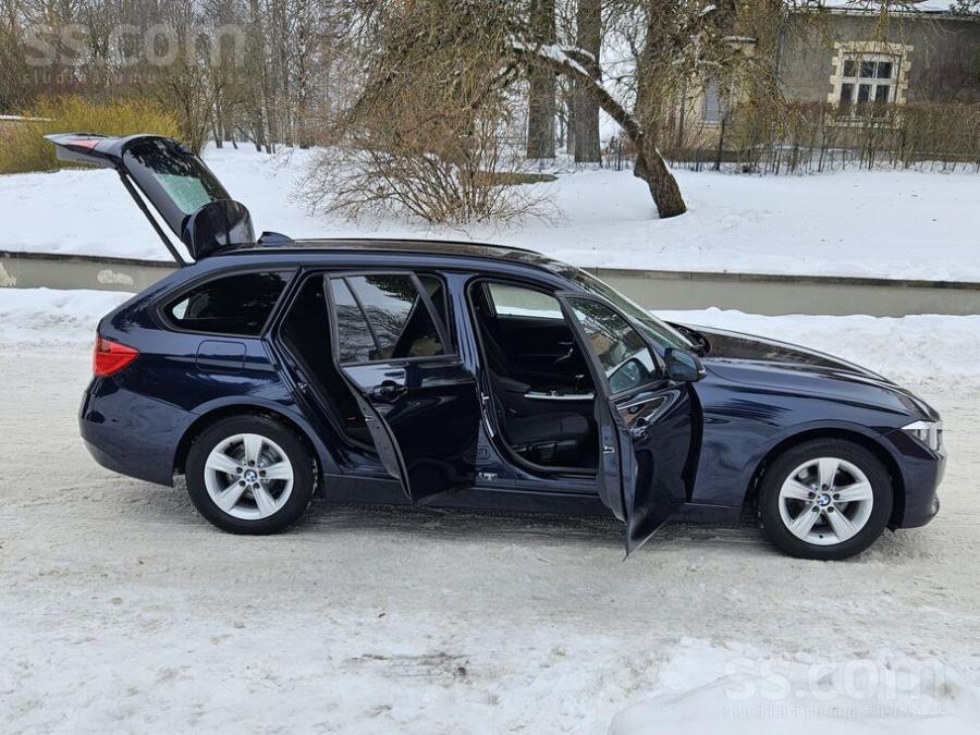 Blue BMW 320 2012 in Jekabpils, with an engine capacity of 2.00 L and mileage of 241 thousand km for 7390 €, photo 27 on AUTOMOTO.COM.LV