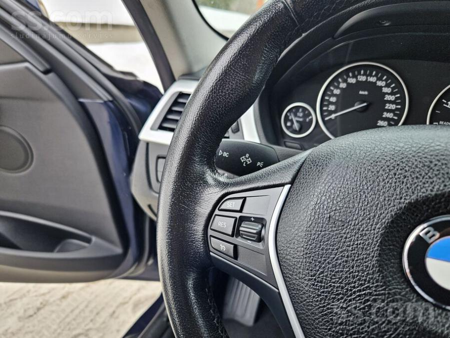 Blue BMW 320 2012 in Jekabpils, with an engine capacity of 2.00 L and mileage of 241 thousand km for 7390 €, photo 33 on AUTOMOTO.COM.LV