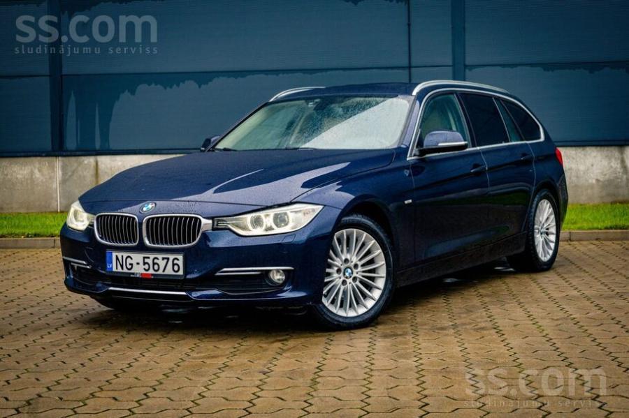 Blue BMW 320 2012 in Riga, with an engine capacity of 2.00 L and mileage of 289 thousand km for 9990 €, photo 1 on AUTOMOTO.COM.LV