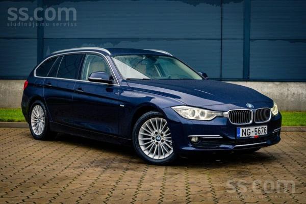 Blue BMW 320 2012 in Riga, with an engine capacity of 2.00 L and mileage of 289 thousand km for 9990 €, photo 3 on AUTOMOTO.COM.LV
