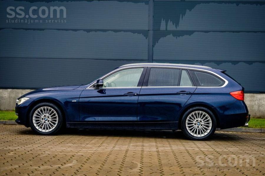 Blue BMW 320 2012 in Riga, with an engine capacity of 2.00 L and mileage of 289 thousand km for 9990 €, photo 6 on AUTOMOTO.COM.LV