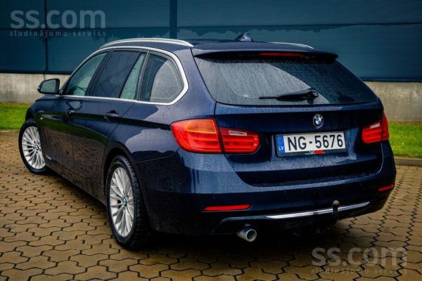 Blue BMW 320 2012 in Riga, with an engine capacity of 2.00 L and mileage of 289 thousand km for 9990 €, photo 6 on AUTOMOTO.COM.LV