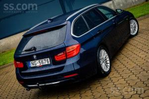 Blue BMW 320 2012 in Riga, with an engine capacity of 2.00 L and mileage of 289 thousand km for 9990 €, photo 10 on AUTOMOTO.COM.LV