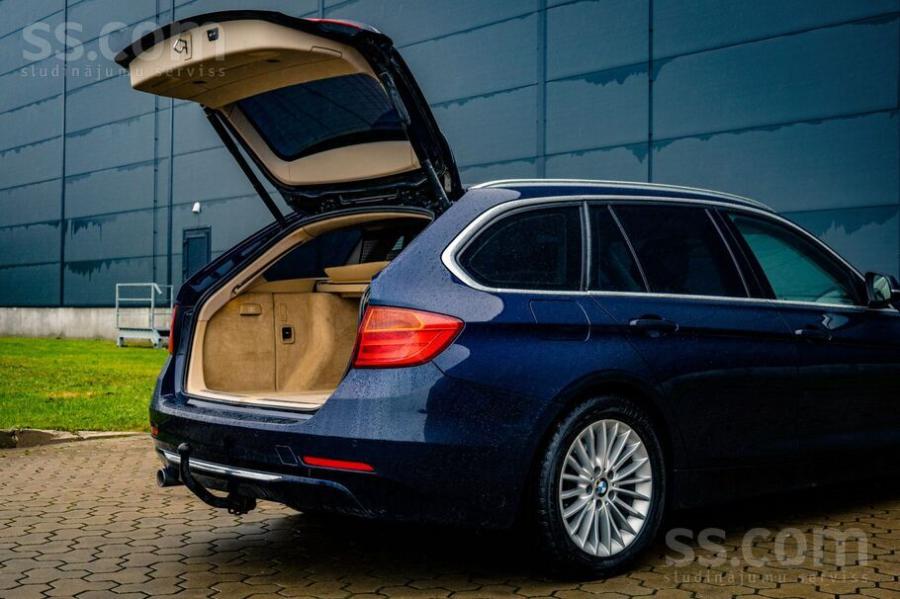Blue BMW 320 2012 in Riga, with an engine capacity of 2.00 L and mileage of 289 thousand km for 9990 €, photo 12 on AUTOMOTO.COM.LV