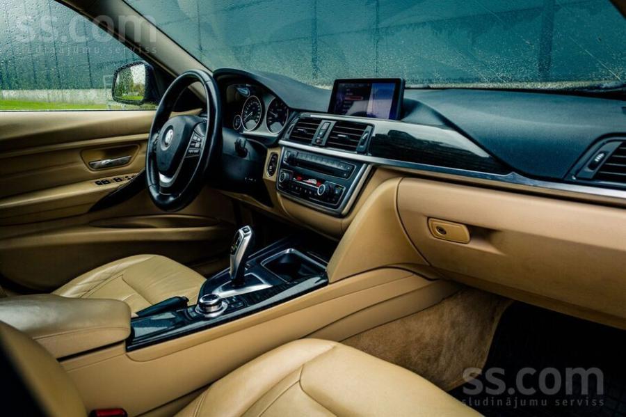 Blue BMW 320 2012 in Riga, with an engine capacity of 2.00 L and mileage of 289 thousand km for 9990 €, photo 15 on AUTOMOTO.COM.LV