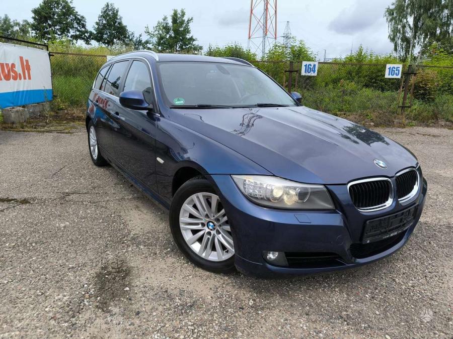 Blue BMW 320 2012 in Alytus, with an engine capacity of 2.00 L and mileage of 334 thousand km for 4850 €, photo 1 on AUTOMOTO.COM.LV