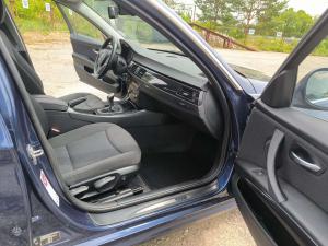 Blue BMW 320 2012 in Alytus, with an engine capacity of 2.00 L and mileage of 334 thousand km for 4850 €, photo 17 on AUTOMOTO.COM.LV