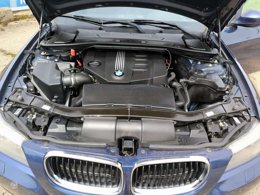 Blue BMW 320 2012 in Alytus, with an engine capacity of 2.00 L and mileage of 334 thousand km for 4850 €, photo 21 on AUTOMOTO.COM.LV