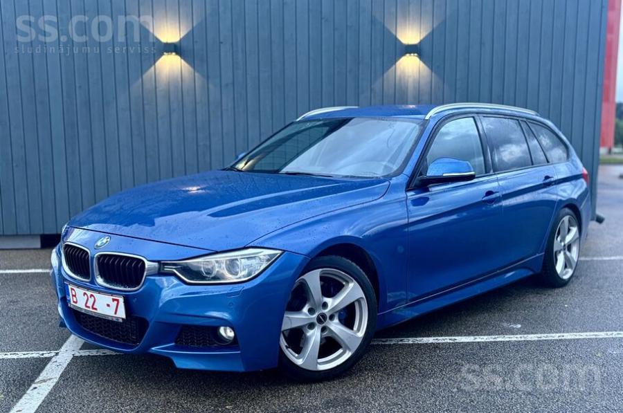 Blue BMW 320 2012 in Riga, with an engine capacity of 2.00 L and mileage of 0 thousand km for 10995 €, photo 1 on AUTOMOTO.COM.LV