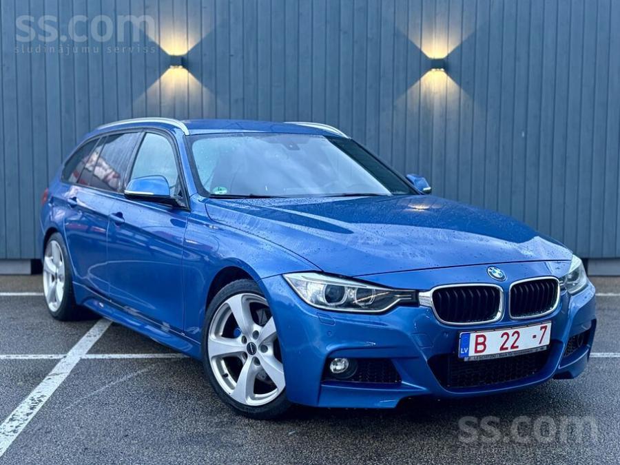 Blue BMW 320 2012 in Riga, with an engine capacity of 2.00 L and mileage of 0 thousand km for 10995 €, photo 3 on AUTOMOTO.COM.LV
