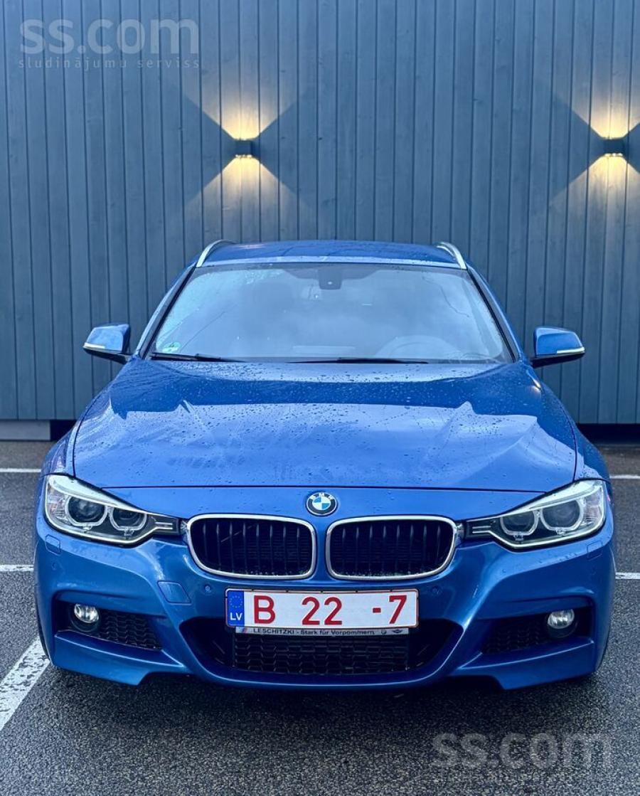 Blue BMW 320 2012 in Riga, with an engine capacity of 2.00 L and mileage of 0 thousand km for 10995 €, photo 4 on AUTOMOTO.COM.LV