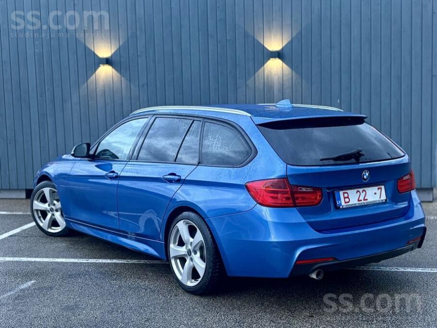 Blue BMW 320 2012 in Riga, with an engine capacity of 2.00 L and mileage of 0 thousand km for 10995 €, photo 5 on AUTOMOTO.COM.LV