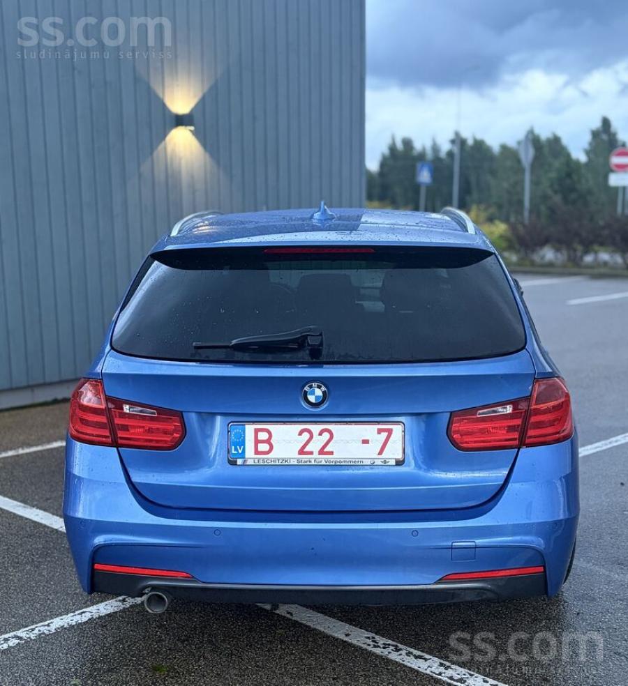 Blue BMW 320 2012 in Riga, with an engine capacity of 2.00 L and mileage of 0 thousand km for 10995 €, photo 8 on AUTOMOTO.COM.LV
