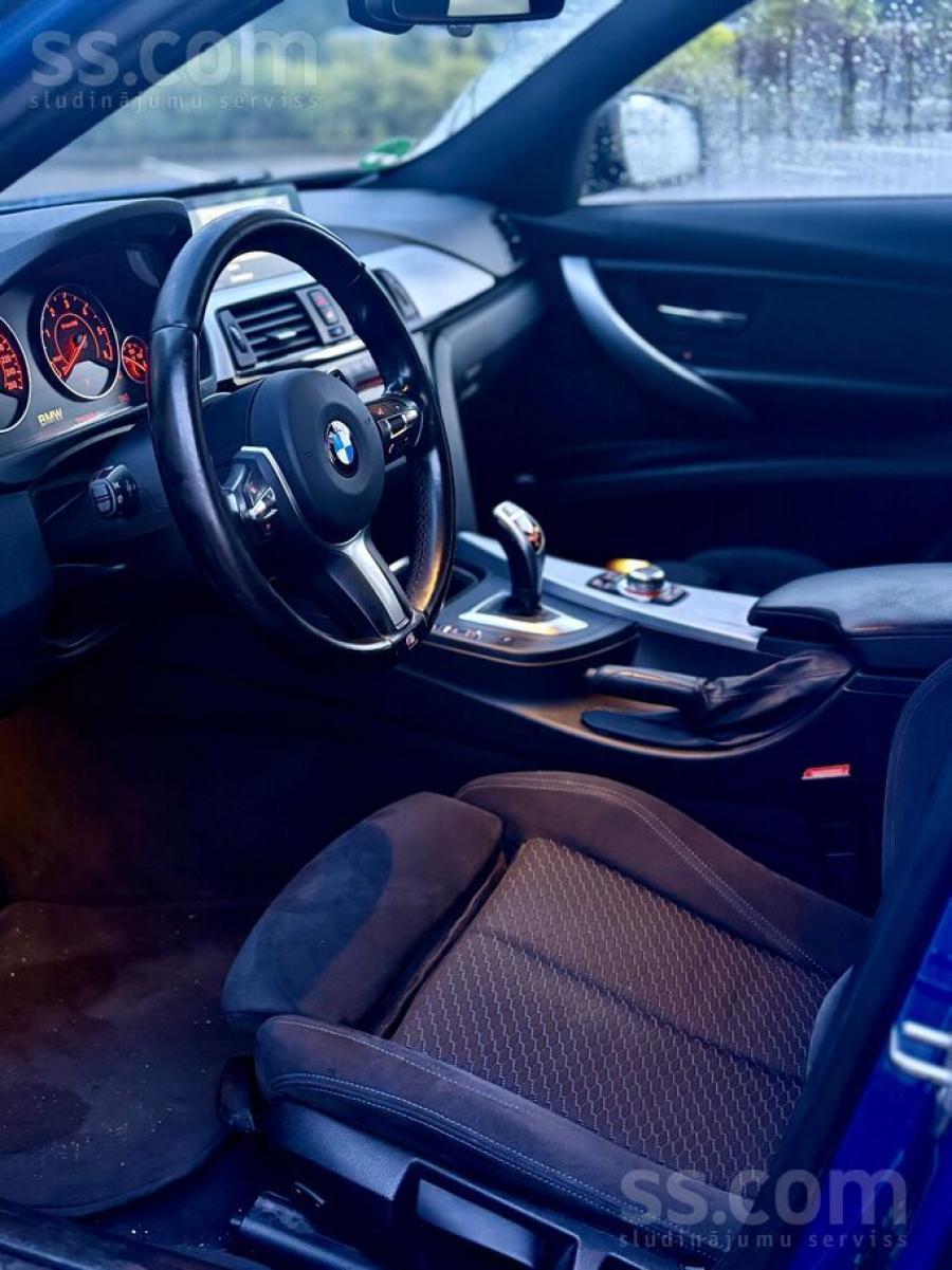 Blue BMW 320 2012 in Riga, with an engine capacity of 2.00 L and mileage of 0 thousand km for 10995 €, photo 15 on AUTOMOTO.COM.LV