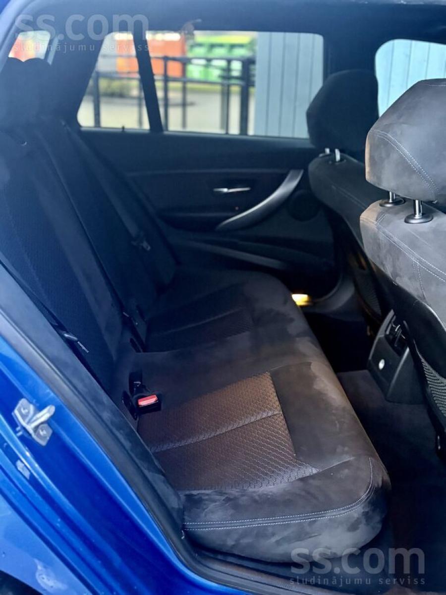 Blue BMW 320 2012 in Riga, with an engine capacity of 2.00 L and mileage of 0 thousand km for 10995 €, photo 19 on AUTOMOTO.COM.LV