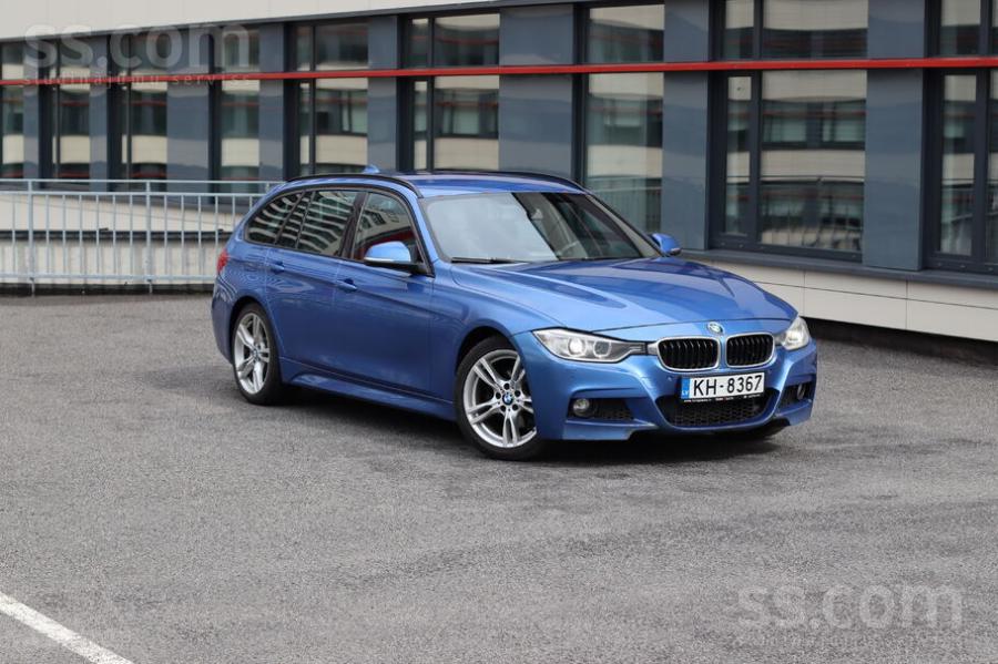 Blue BMW 320 2013 in Riga, with an engine capacity of 2.00 L and mileage of 339 thousand km for 6780 €, photo 1 on AUTOMOTO.COM.LV
