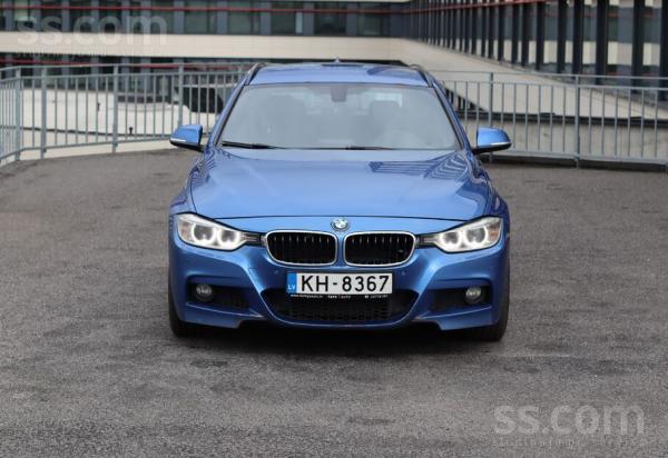 Blue BMW 320 2013 in Riga, with an engine capacity of 2.00 L and mileage of 339 thousand km for 6780 €, photo 2 on AUTOMOTO.COM.LV