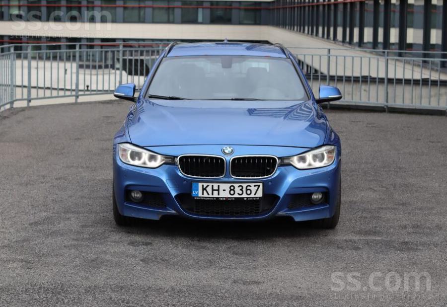 Blue BMW 320 2013 in Riga, with an engine capacity of 2.00 L and mileage of 339 thousand km for 6780 €, photo 2 on AUTOMOTO.COM.LV