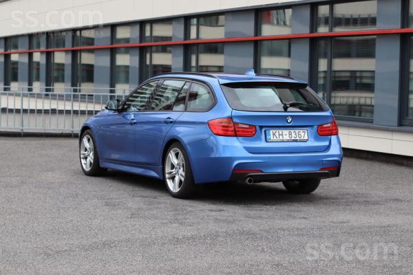 Blue BMW 320 2013 in Riga, with an engine capacity of 2.00 L and mileage of 339 thousand km for 6780 €, photo 4 on AUTOMOTO.COM.LV