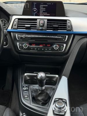 Blue BMW 320 2013 in Riga, with an engine capacity of 2.00 L and mileage of 339 thousand km for 6780 €, photo 15 on AUTOMOTO.COM.LV