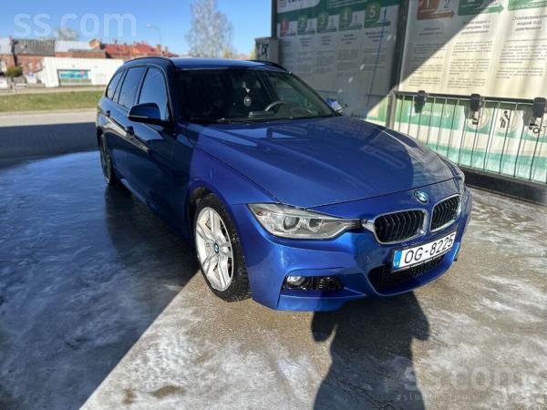Blue BMW 320 2013 in Rezekne, with an engine capacity of 2.00 L and mileage of 344 thousand km for 8500 €, photo 2 on AUTOMOTO.COM.LV