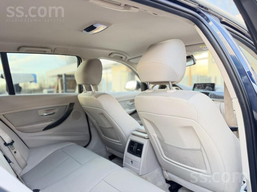 Blue BMW 320 2013 in Riga, with an engine capacity of 2.00 L and mileage of 340 thousand km for 8000 €, photo 7 on AUTOMOTO.COM.LV