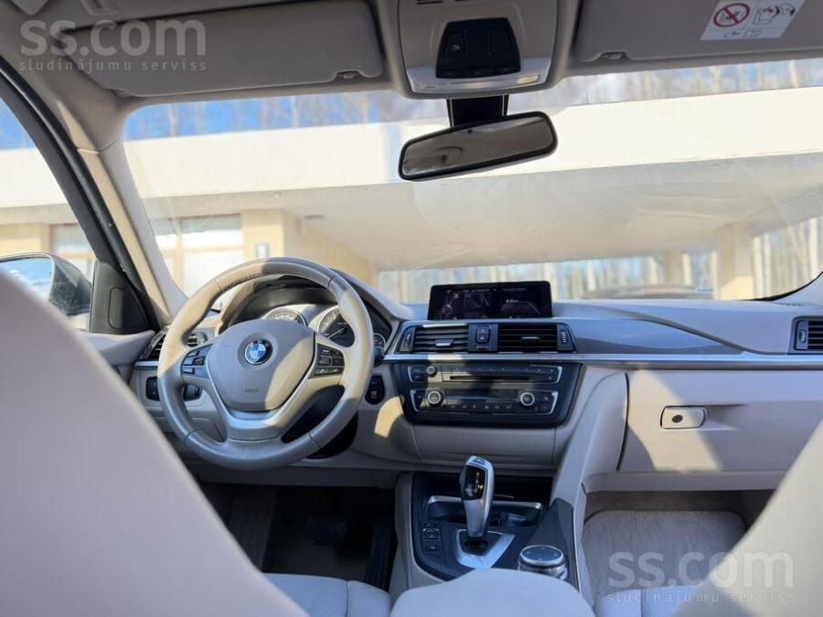 Blue BMW 320 2013 in Riga, with an engine capacity of 2.00 L and mileage of 340 thousand km for 8000 €, photo 8 on AUTOMOTO.COM.LV
