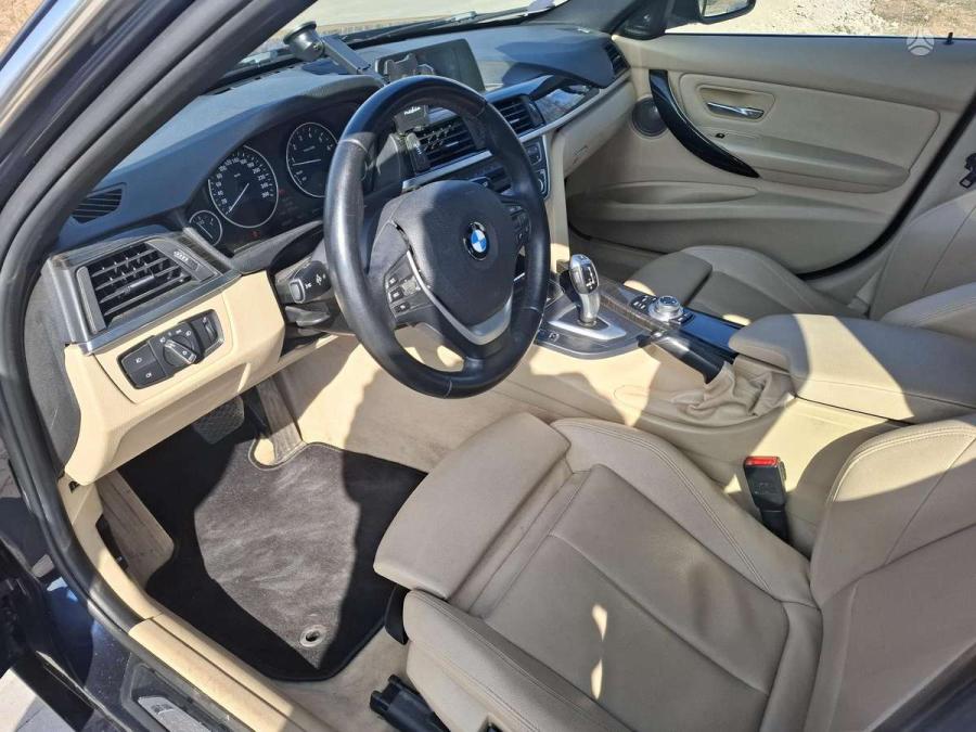 Zils BMW 320 2013 Viļņa, ar dzinēja tilpumu 2.00 L un nobraukumu 310 tūkst. km par 5999 €, foto 17 vietnē AUTOMOTO.COM.LV