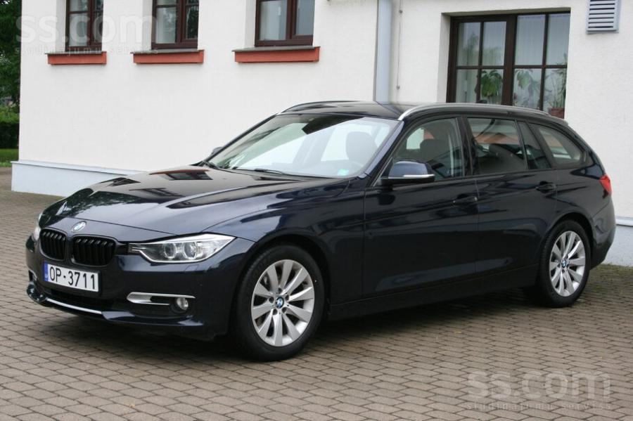 Blue BMW 320 2013 in Jelgava, with an engine capacity of 2.00 L and mileage of 260 thousand km for 8675 €, photo 5 on AUTOMOTO.COM.LV