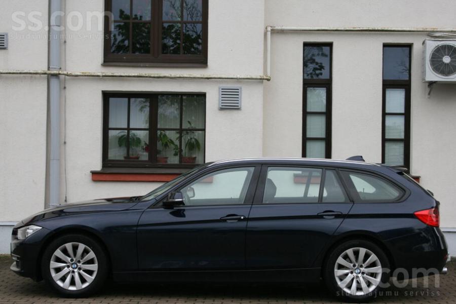 Blue BMW 320 2013 in Jelgava, with an engine capacity of 2.00 L and mileage of 260 thousand km for 8675 €, photo 11 on AUTOMOTO.COM.LV