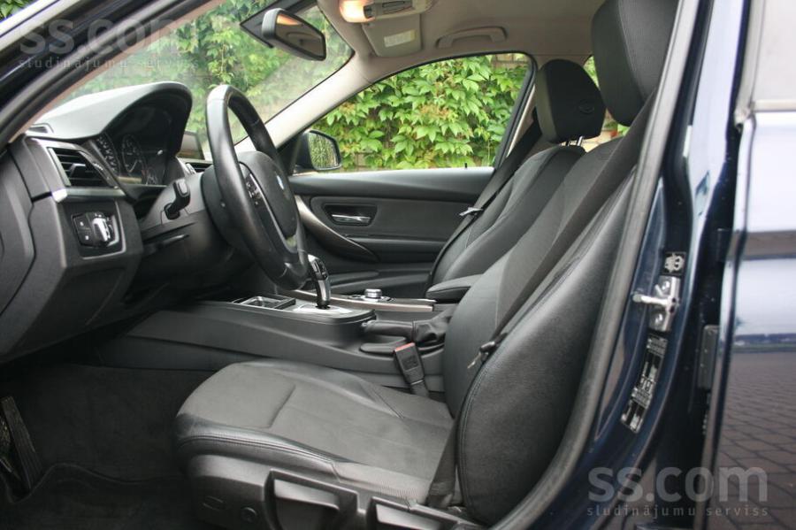 Blue BMW 320 2013 in Jelgava, with an engine capacity of 2.00 L and mileage of 260 thousand km for 8675 €, photo 19 on AUTOMOTO.COM.LV